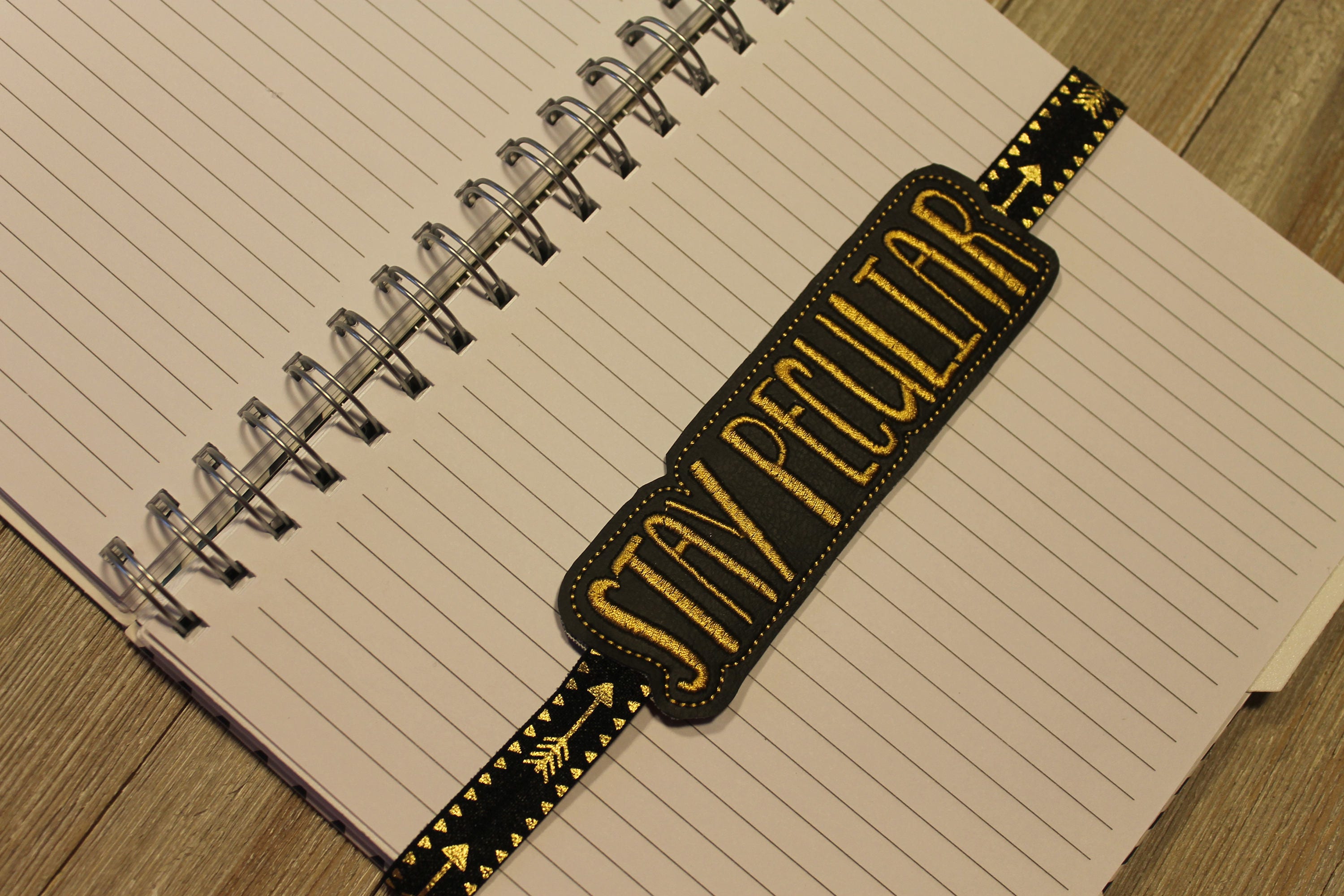 Book Band Planner Band Bookmark Peculiar Embroidered | Etsy