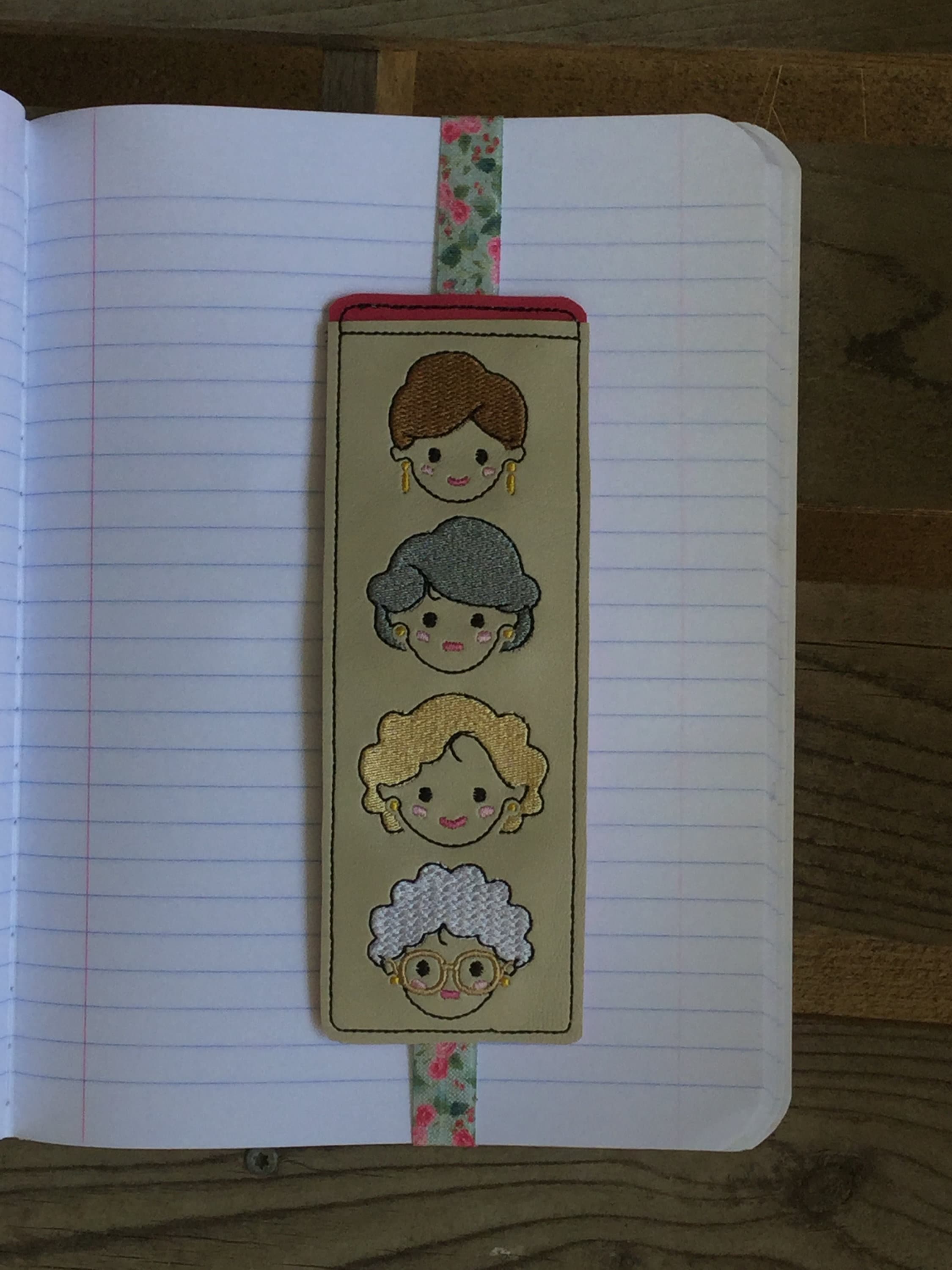 Book Band Planner Band Pocket Bookband Pocket Bookmark | Etsy