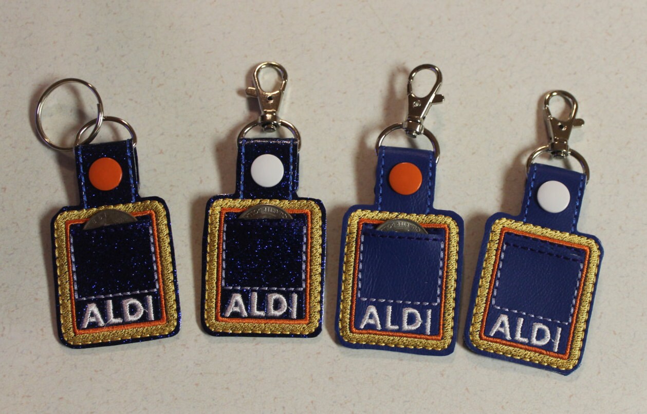 Aldi Key Chain, Key Chain, Aldi Keychain, Zipper Pull, Handmade ...