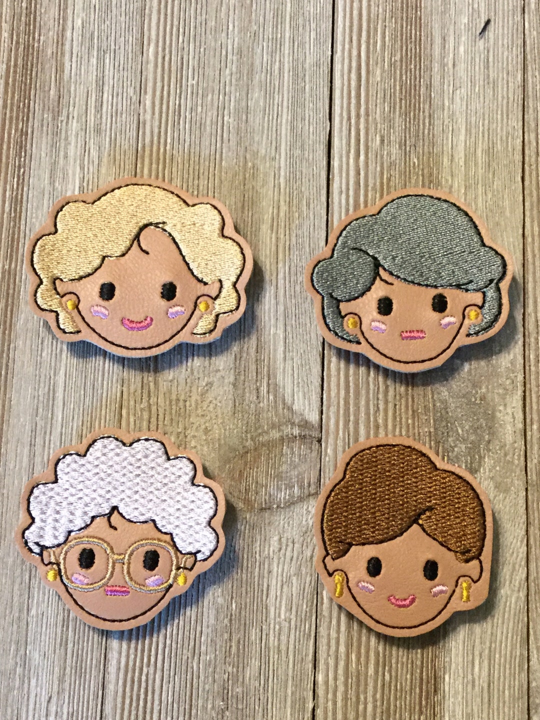 Magnets, Golden Girls, Birthday Gift, Embroidered, Handmade ...