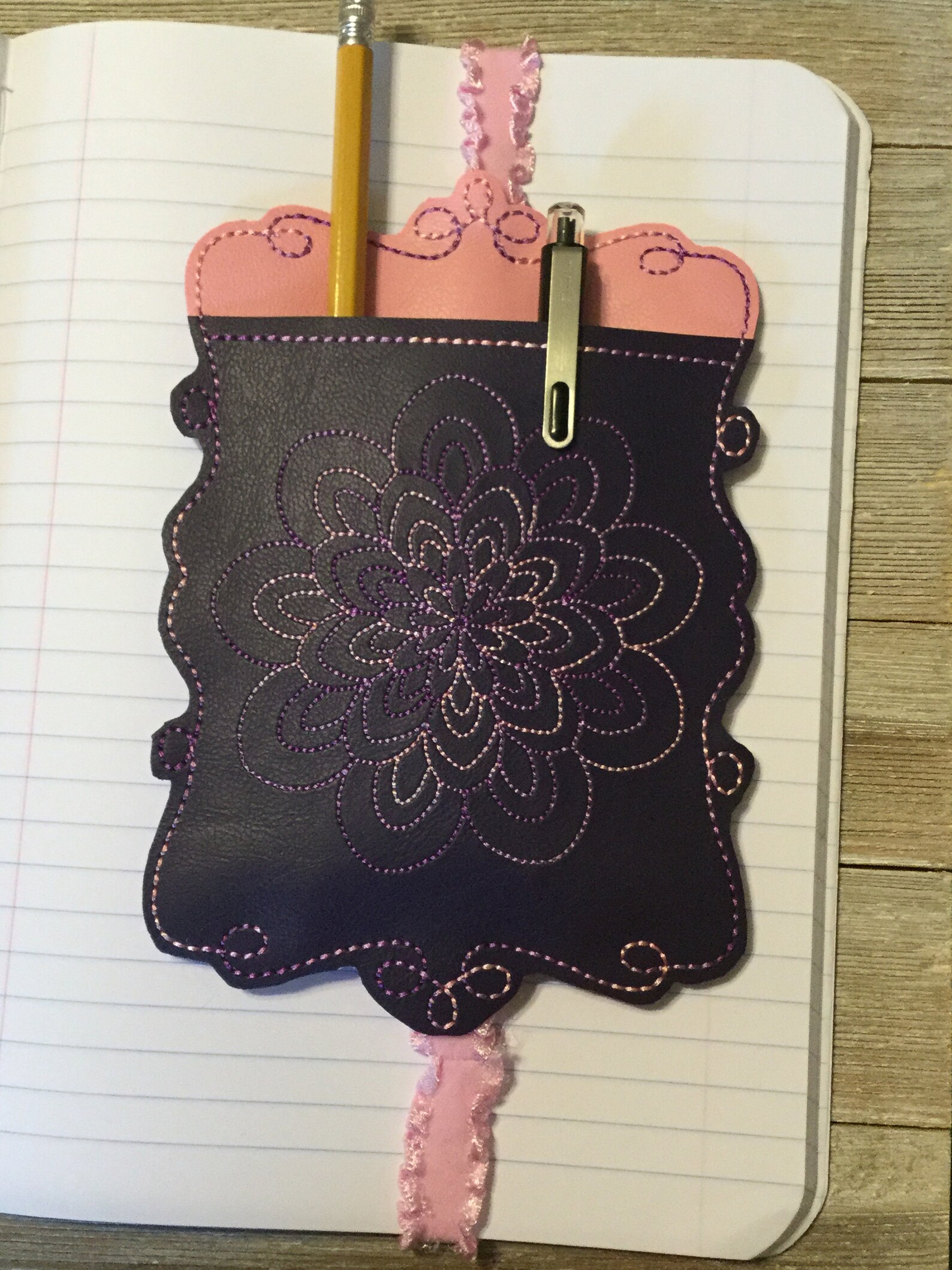 Book Band Planner Band Pocket Bookband Pocket Bookmark | Etsy