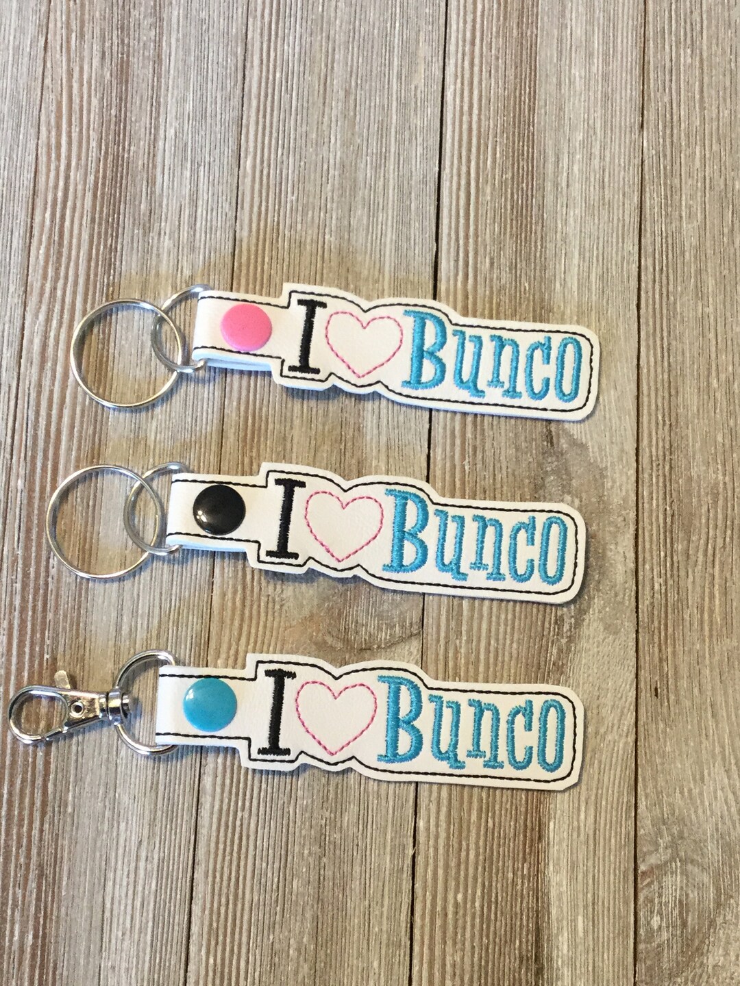 Bunco Key Chains, Key Chain, Keychain, Zipper Pulls, Bunco, Handmade ...