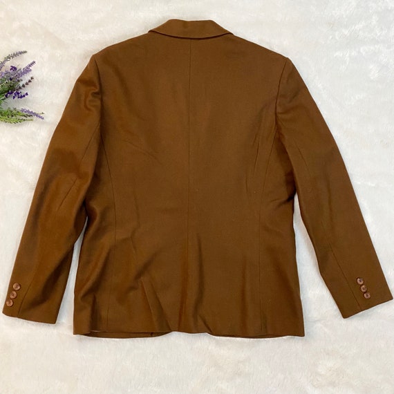 Vintage Brown Wool Blazer by Prestige of Boston~Singl… - Gem