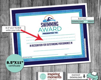 Swim Lesson Sign - Etsy