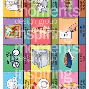 INSTANT DOWNLOAD, Printable Kids Chores, Summer Chores, Children ...