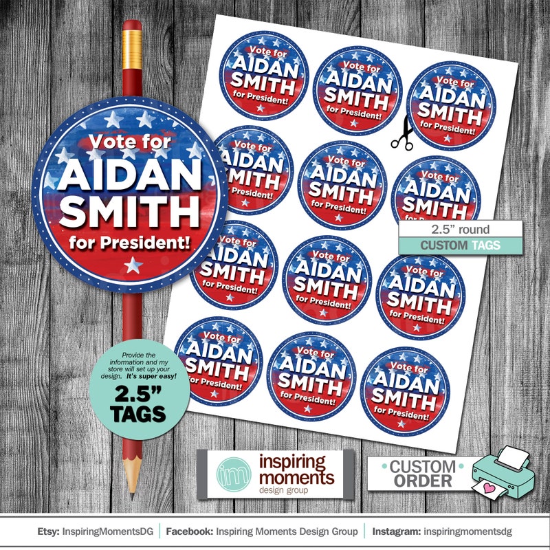 Student Government Campaign Poster - Etsy