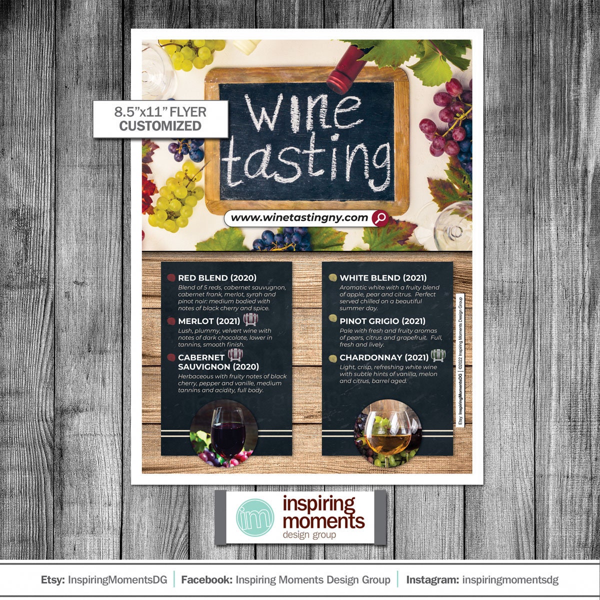 Wine Tasting Flyer