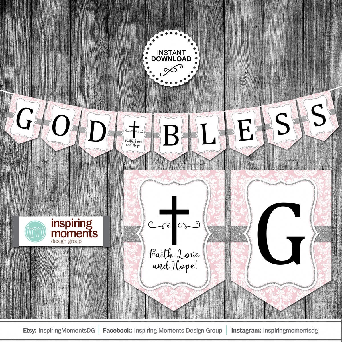 Girls First Holy Communion Banner Baptism Confirmation | Etsy