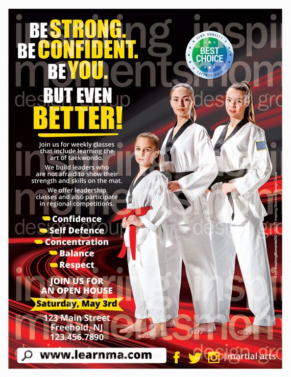 Martial Arts Flyer