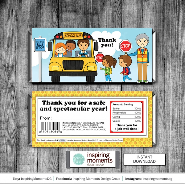 Bus Candy Wrapper - Etsy