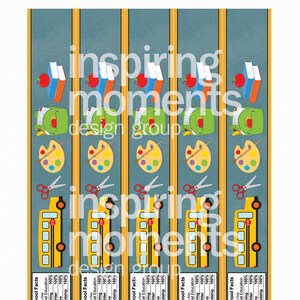 School Water Bottle Label | Printable Water Bottle Wrap | End of the ...