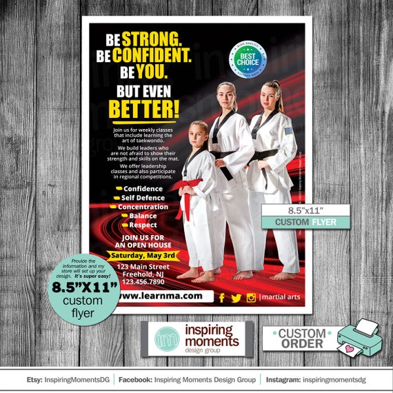 Karate Tournament Poster