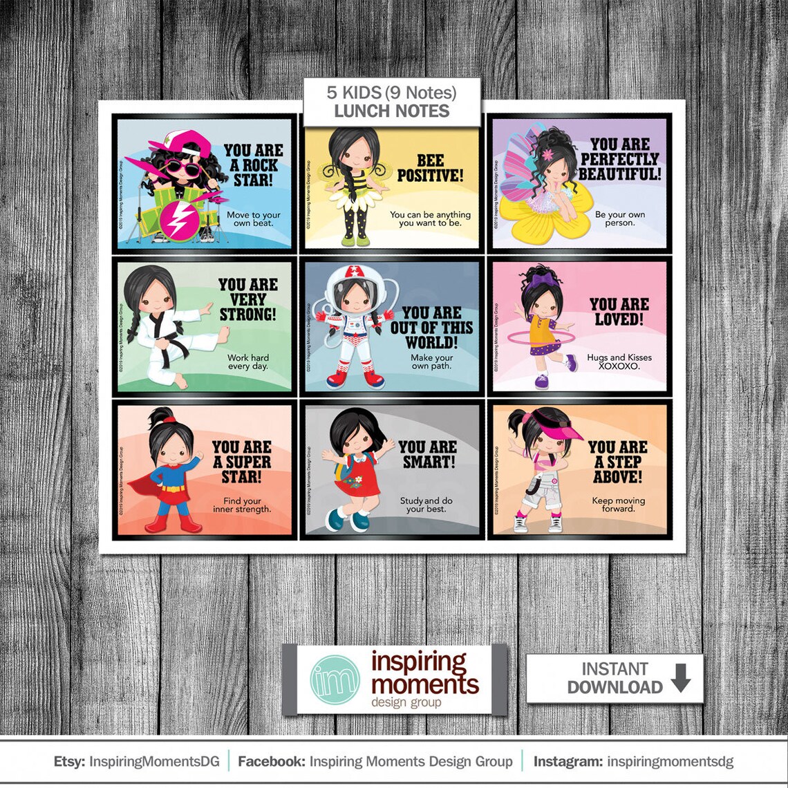 INSTANT DOWNLOAD Printable Kids Lunch Tags Second Grade - Etsy