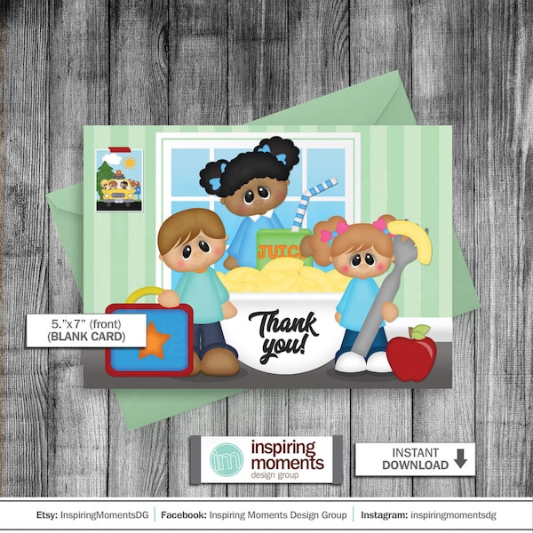 Cafeteria Thank You - Etsy