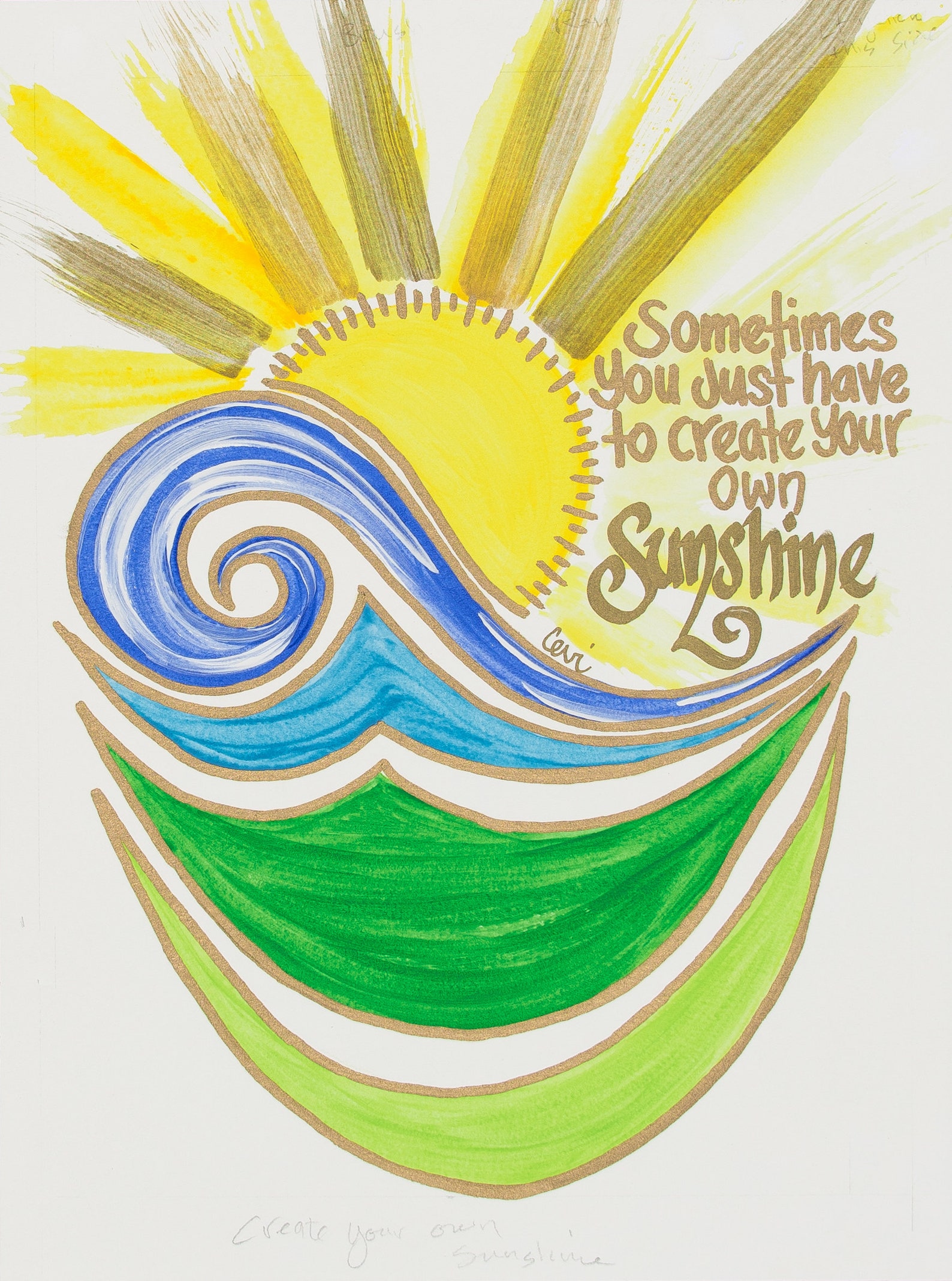 Create Your Own Sunshine - Etsy