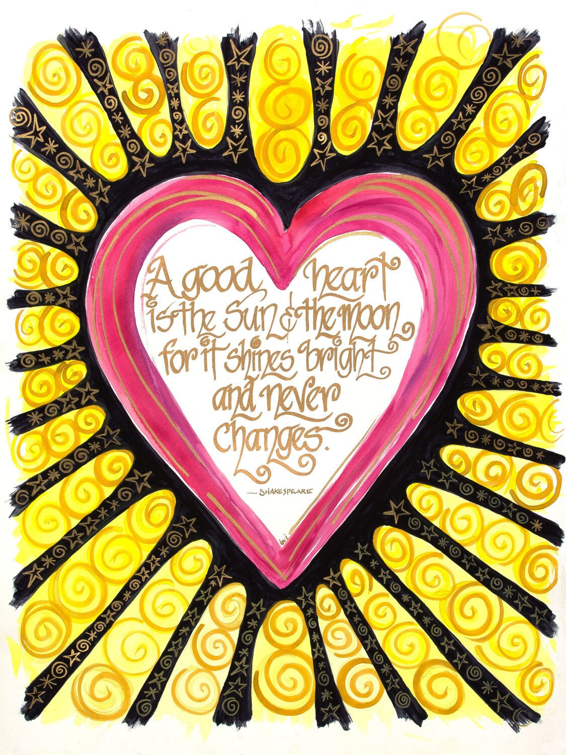 A Good Heart Never Changes - Etsy