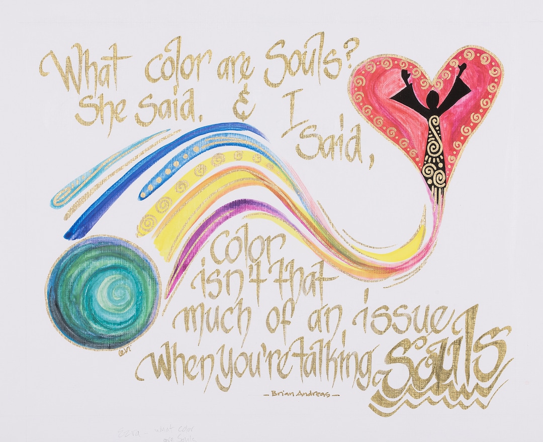 The Color of Your Soul - Etsy