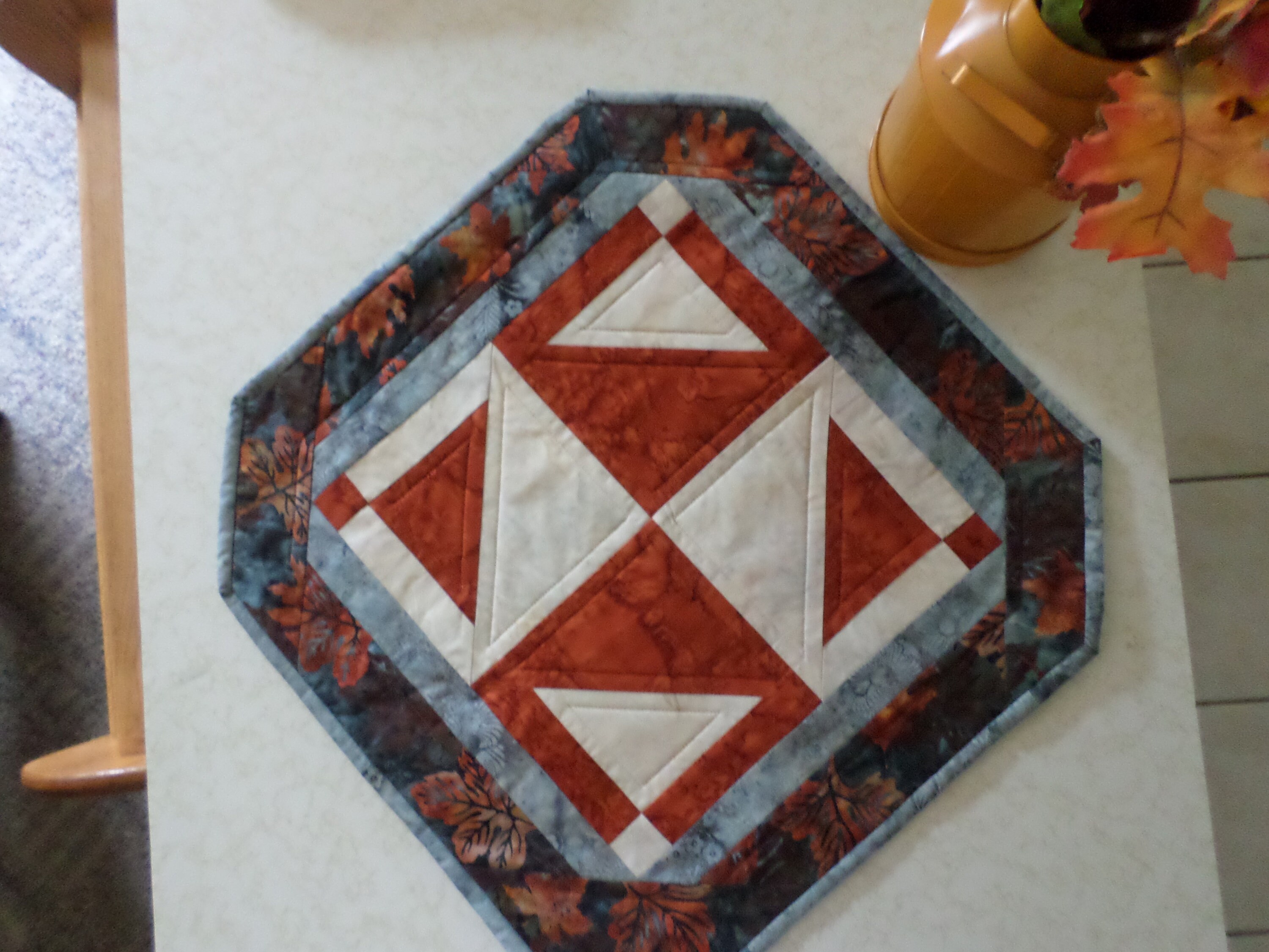 Beautiful Handmade Quilted Batik Table Topper - Etsy
