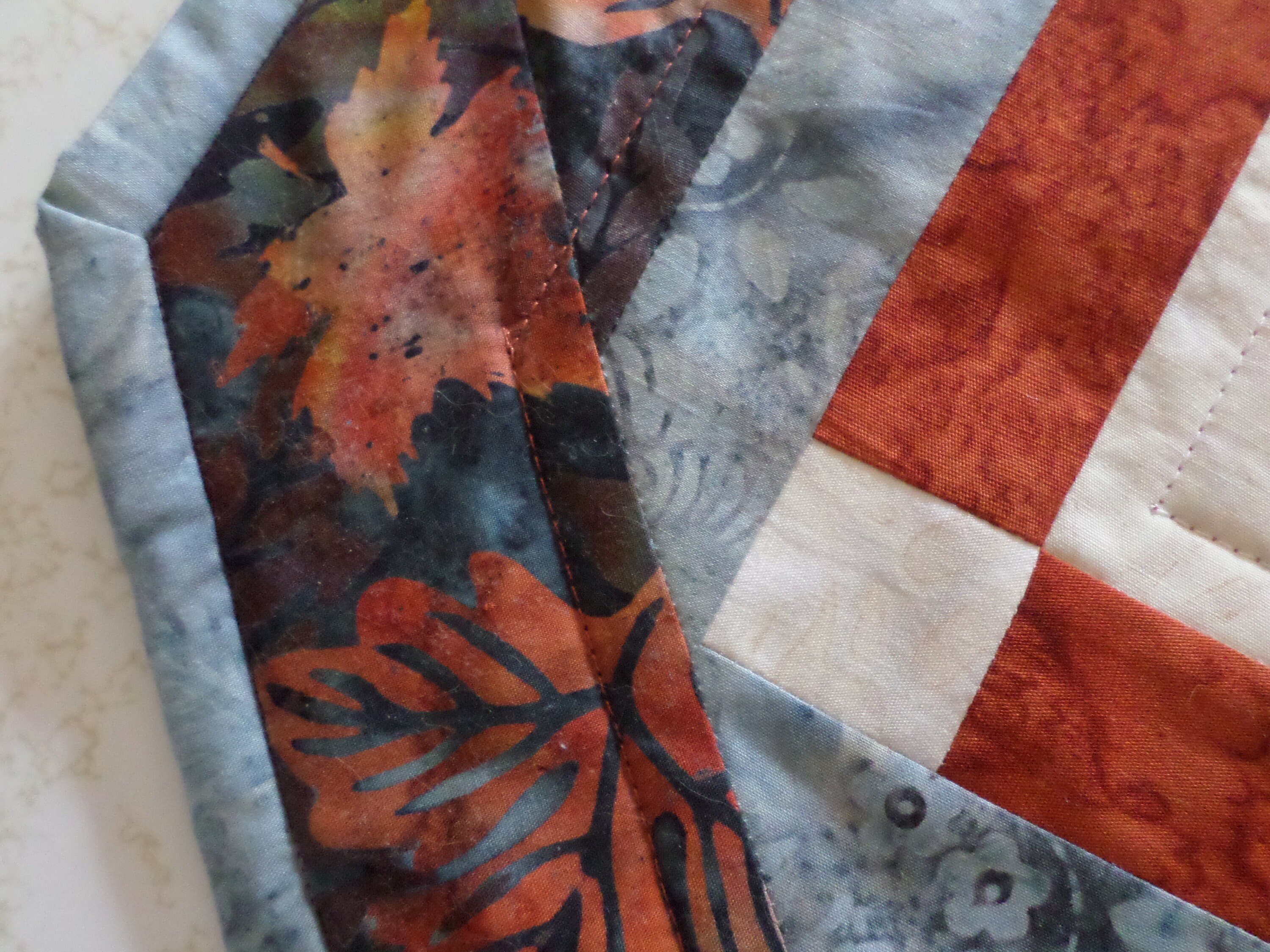 Beautiful Handmade Quilted Batik Table Topper - Etsy