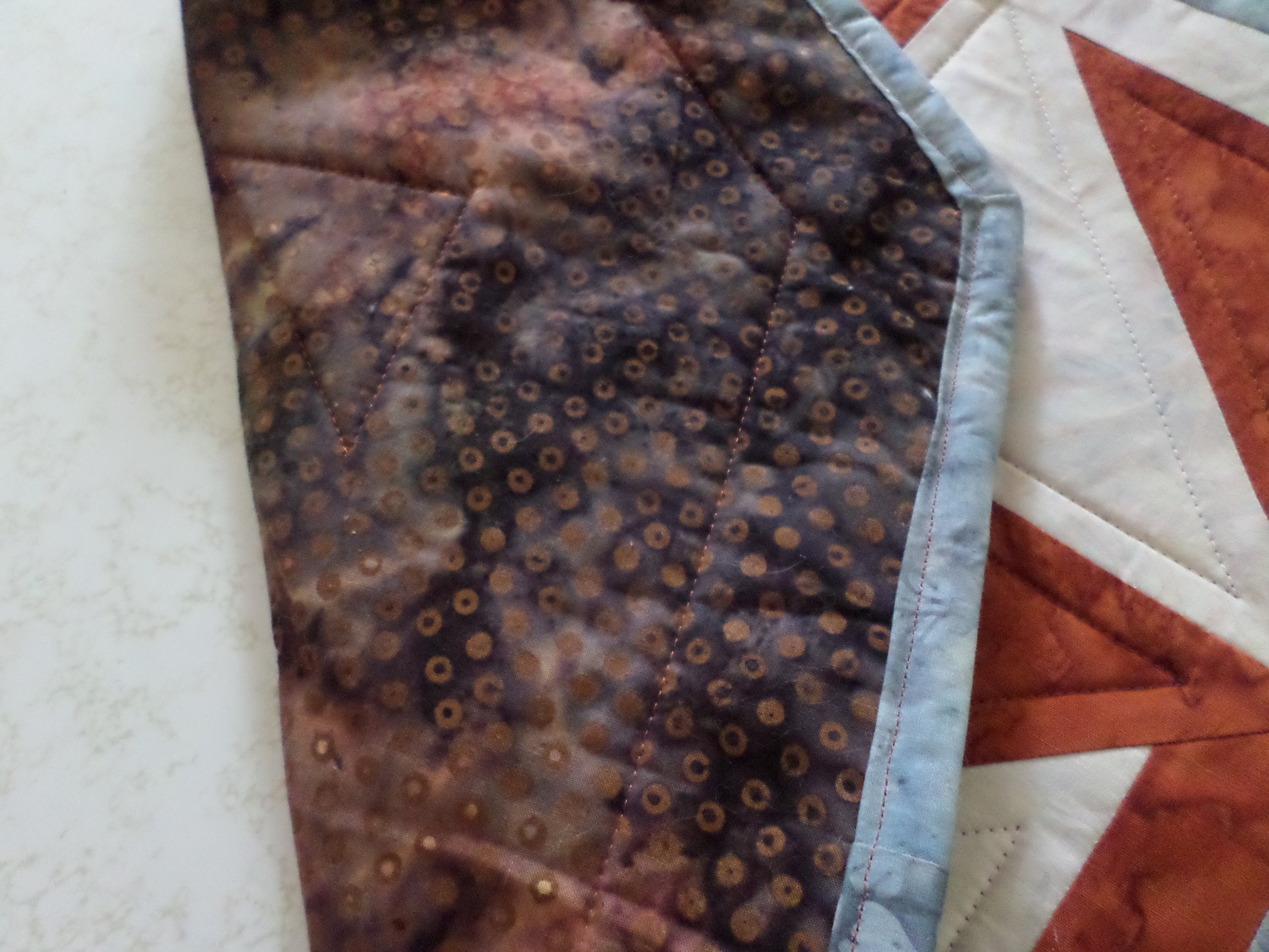 Beautiful Handmade Quilted Batik Table Topper - Etsy