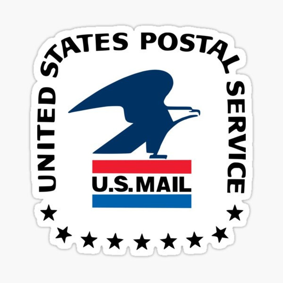 Usps Postal Service Mail Old Logo Embroidery Machine Instant Download, Embroidery File, Logo ...
