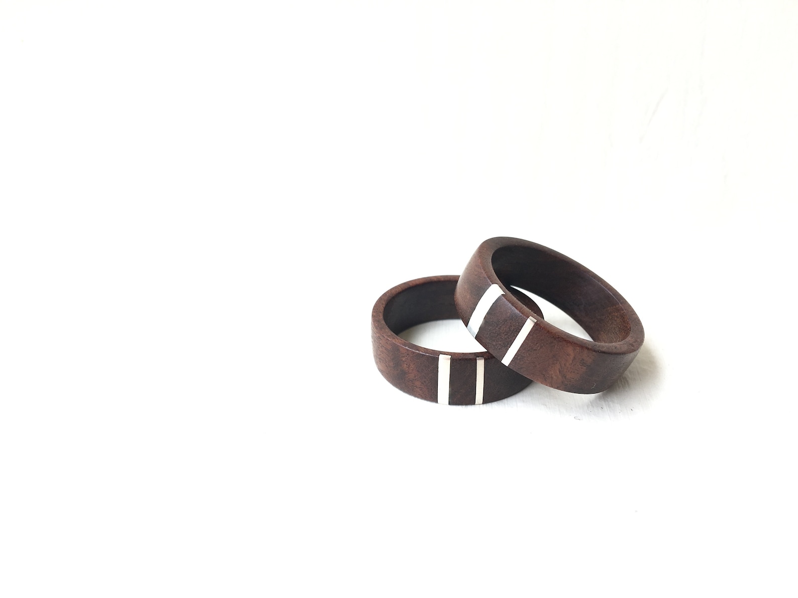 Australian Gidgee Wooden Ring With Silver or Copper Inlay - Etsy Australia