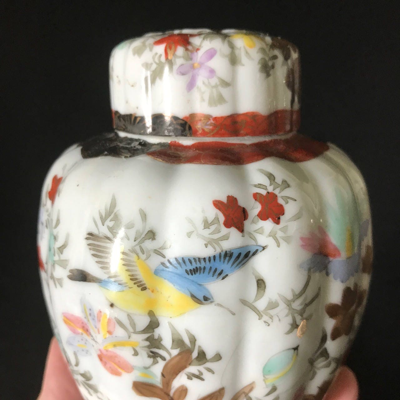 Fine Old Japanese Ginger Jar Hand Painted With Birds - Etsy