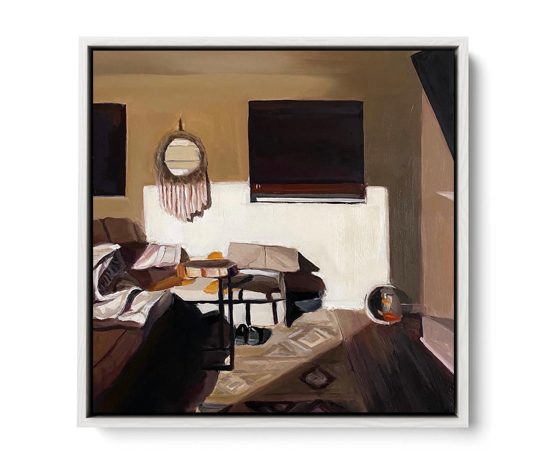 Interior Room Art Print: Dramatic Lighting, Photo Rag Paper, 8x8 - Etsy