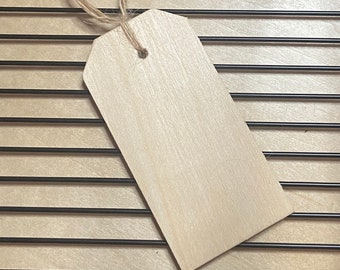 Unfinished Wood Tags 2-1/4 X 1-1/4 X 1/8 - Etsy