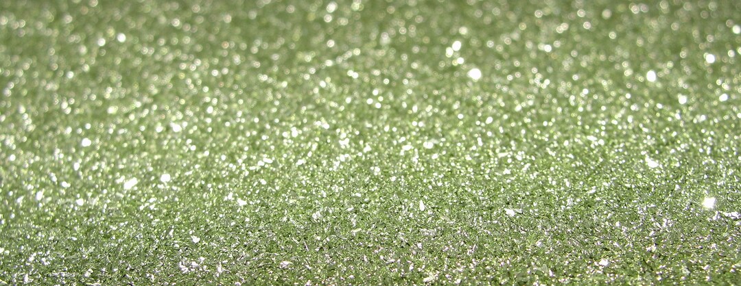 German Glass Glitter Light Green - Etsy