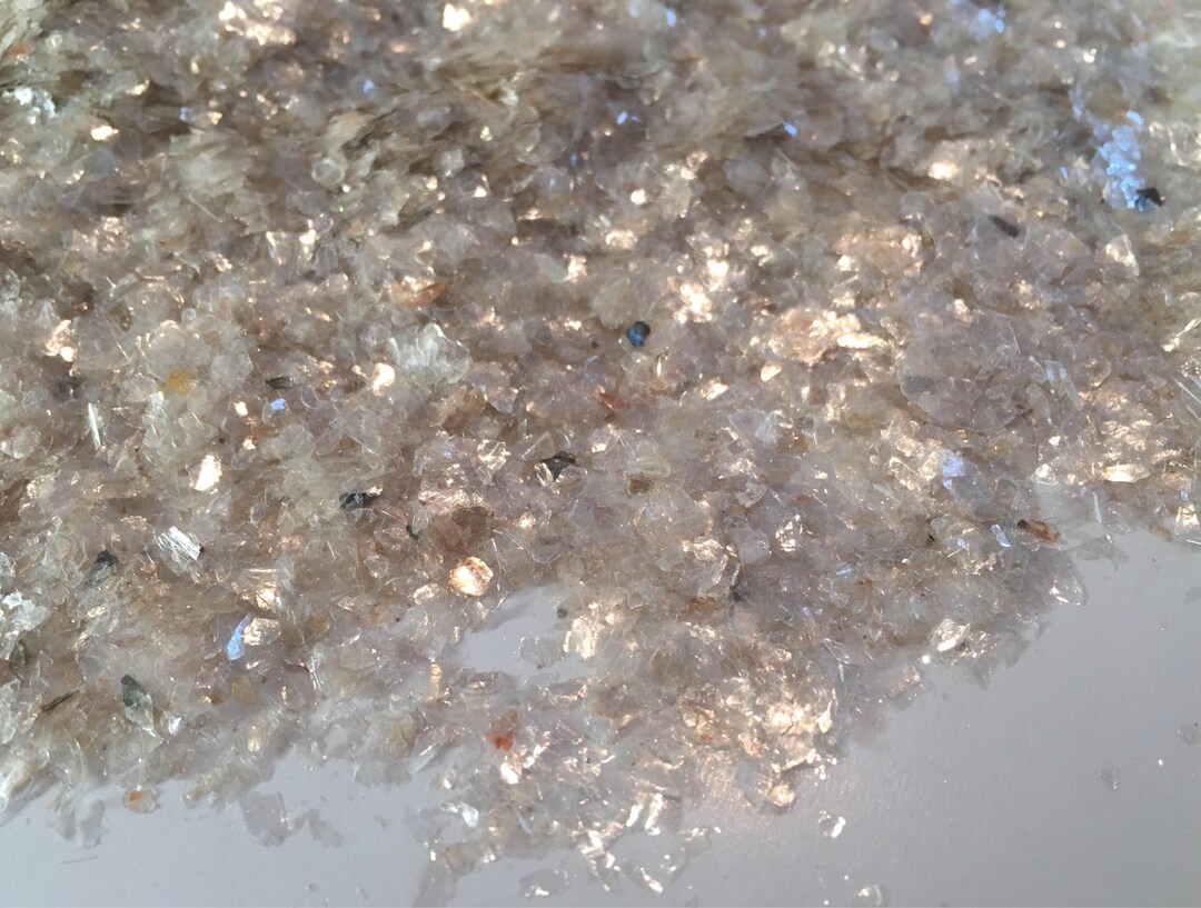 Natural Tan Pure Mica Flakes Old Fashioned Style Glitter by the Ounce ...