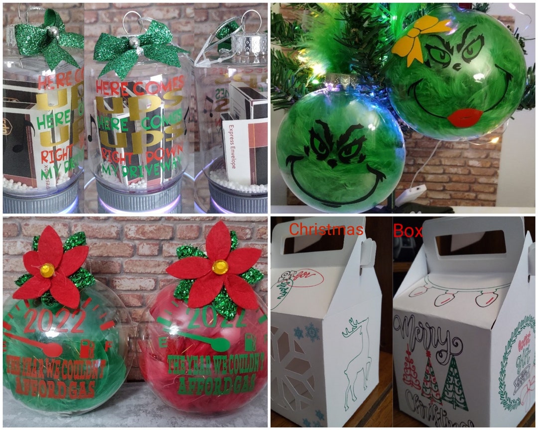 ORNAMENT set of 2 Theme Grinch Company. Great Gift, Gag Gift, Christmas ...