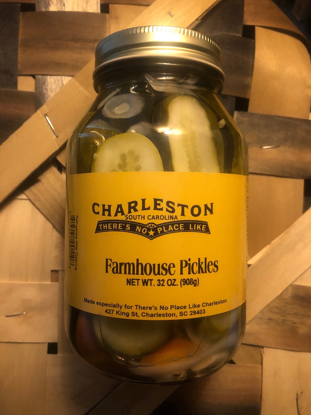 Charleston Farmhouse Pickles World Famous - Etsy