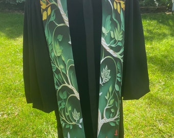 Ordinary Time Stole, Appliqued Tree on the Tree of Life Stole, Clergy ...