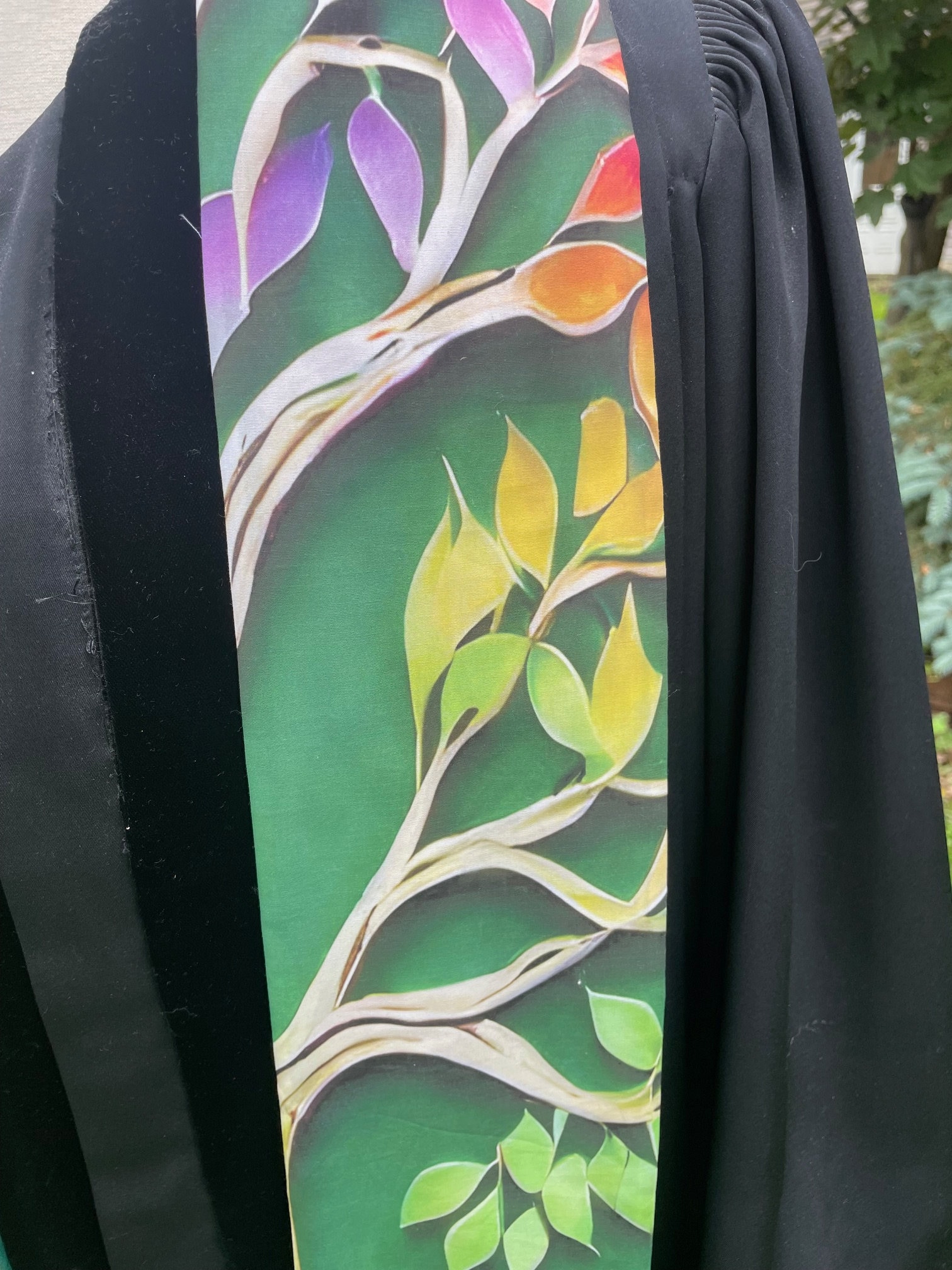 Tree of Life Papercraft Style Ordinary Time Clergy Stole - Etsy
