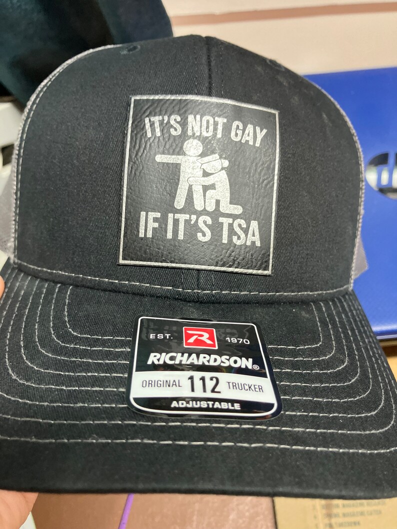 Richardson 112 Trucker Hats With Custom Leather Patches - Etsy