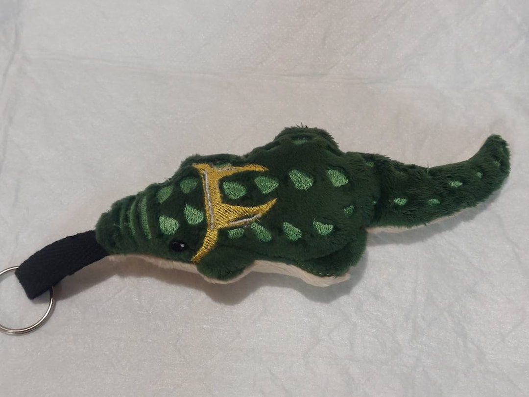 Croki Plush, Lokigator Fanart Style Keychain - Etsy