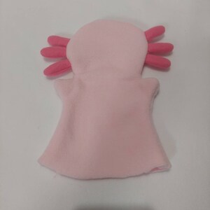 Adorable Child's Fleece Axolotl Hand Puppet - Etsy
