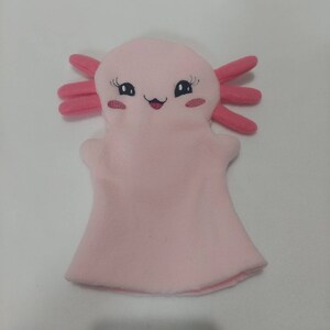 Adorable Child's Fleece Axolotl Hand Puppet - Etsy