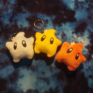 Adorable Luma Star Mini Plush/keychain/backpack Charm - Etsy
