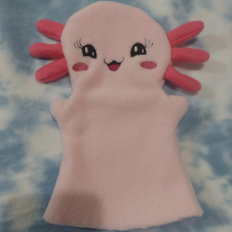 Axolotl Puppet - Etsy