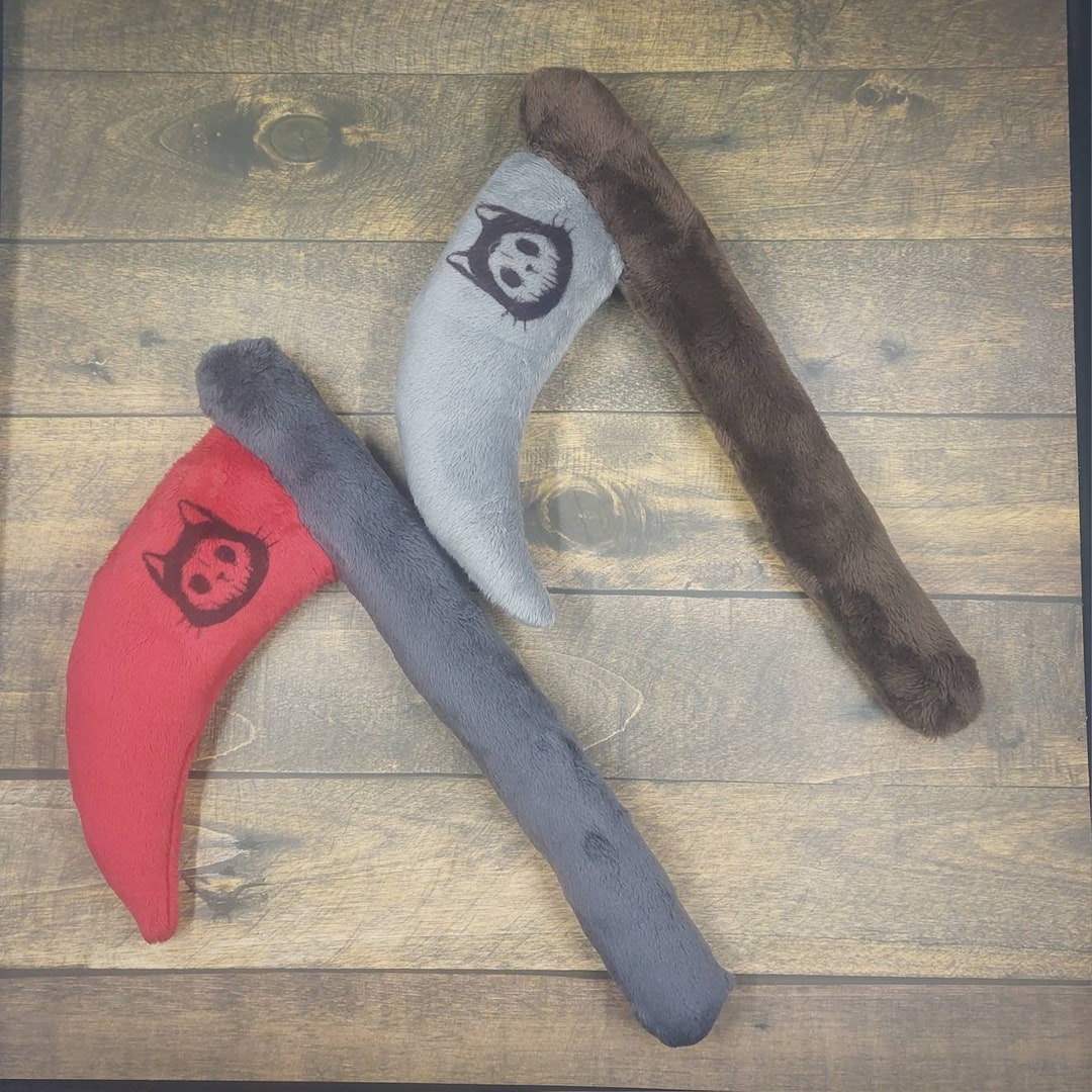 Wicked Weapons LARGE Reaper's Scythe Cat Toy /cat Kicker, Stabby Cat ...