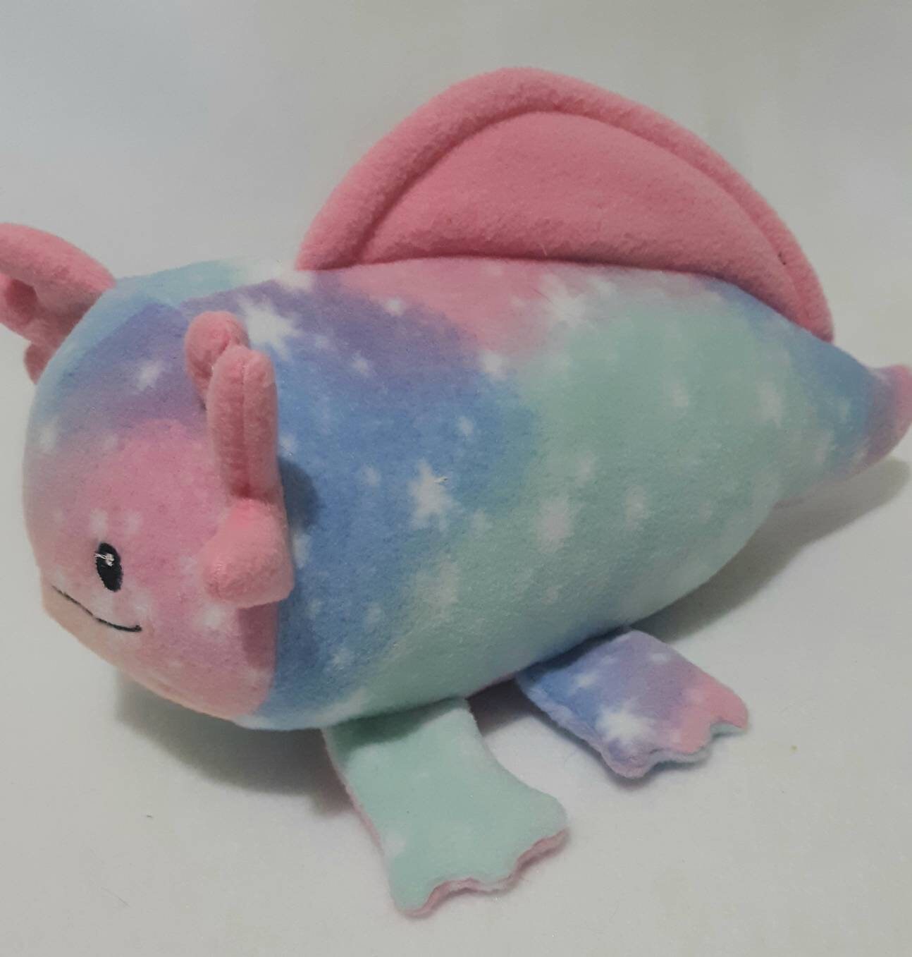Kawaii Loaf Lotl Axolotl Cotton Candy Galaxies Axolotl Plush | Etsy