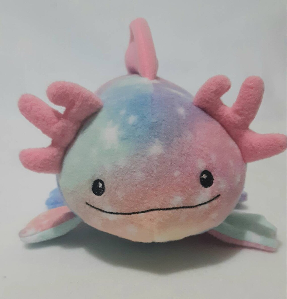 Kawaii Loaf Lotl Axolotl Cotton Candy Galaxies Axolotl Plush | Etsy