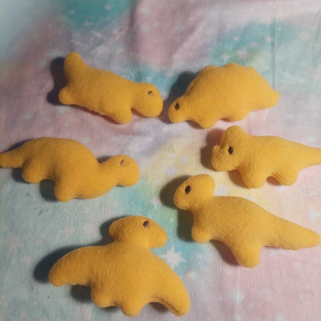 Dinosaur Shaped Nuggets/dino Nugz/ Catnip Filled Cat Toys - Etsy