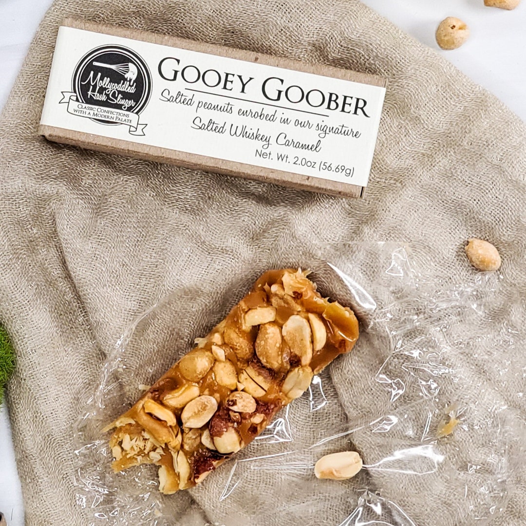 Gooey Goober Candy Bar - 2oz - Etsy