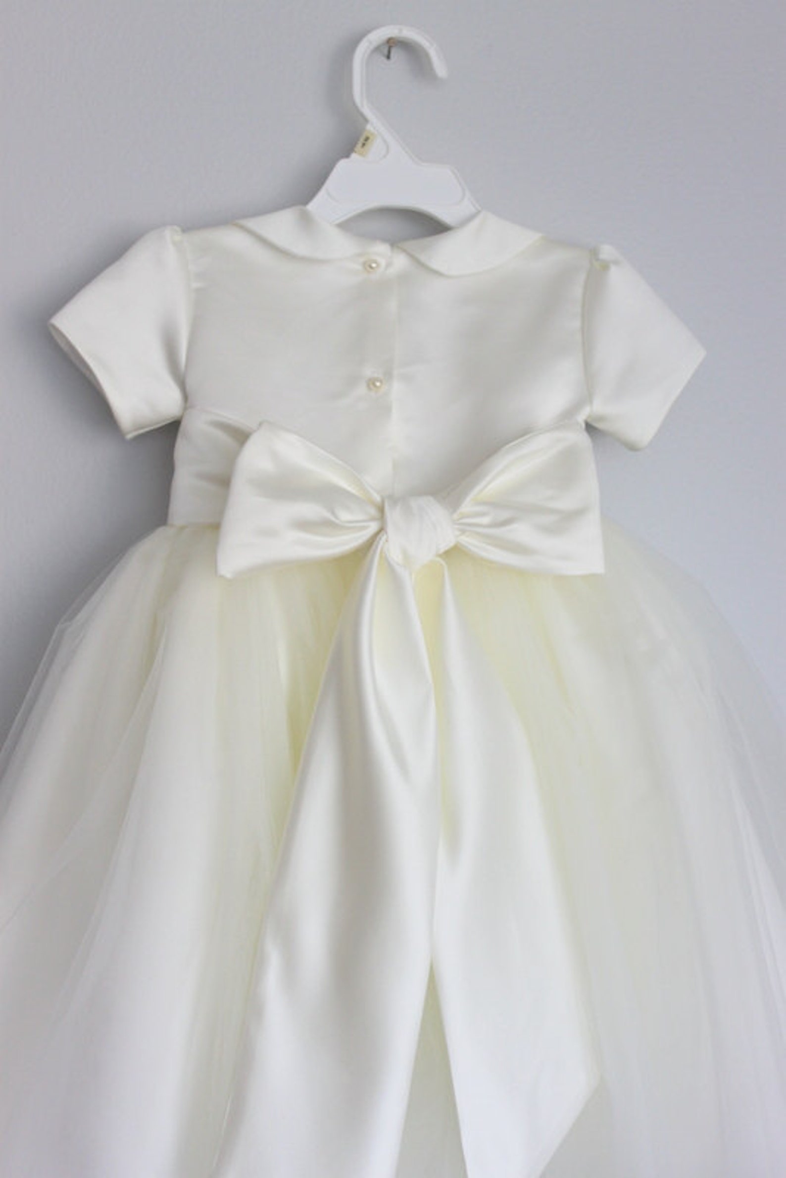 The Angela Dress: Handmade Flower Girl Dress, Tulle Dress, Wedding ...