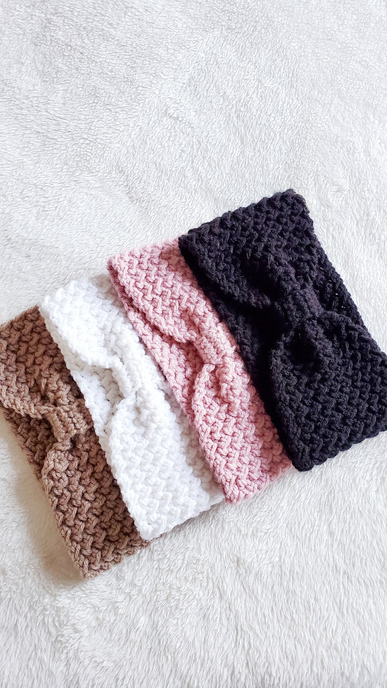 Sweet Knot Headband CROCHET PATTERN PDF Download Easy Handmade Pattern ...