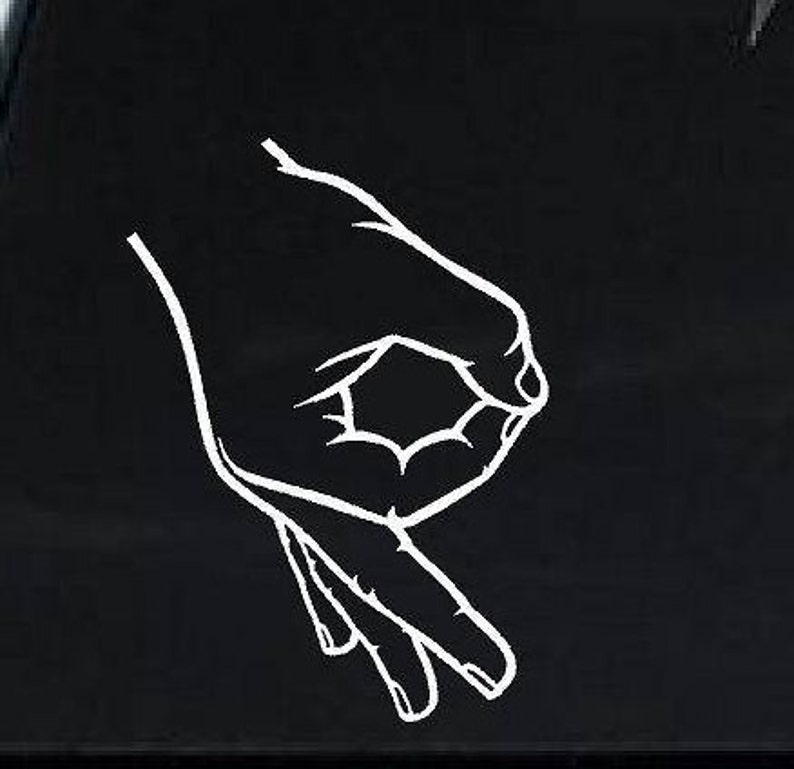 Circle Punch Game Meat Gazer Cock Watcher Vinyl Sticker Car/truck - Etsy