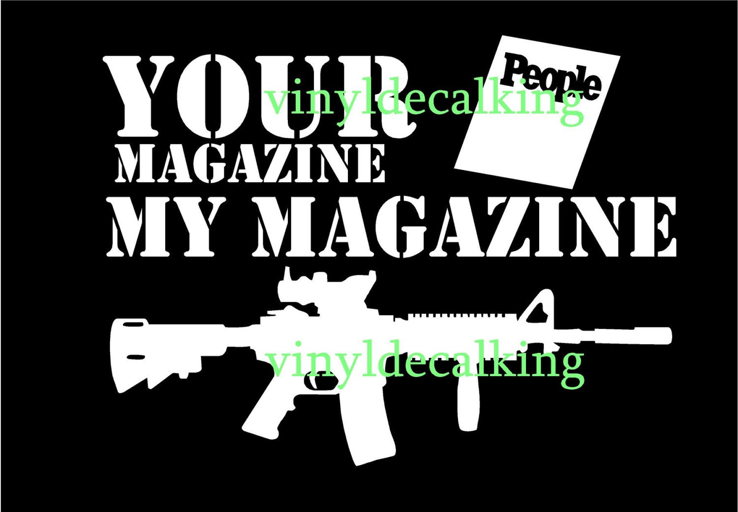 AR 15 2a Gun Decal colt firearms Truck Car vinyl decal USA | Etsy